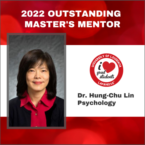 Meet Outstanding Master’s Mentor Dr. Hung-Chu Lin | University of ...
